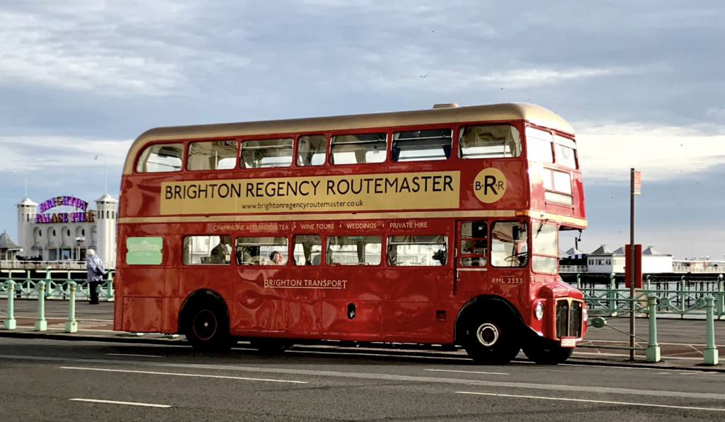 Brighton Regency Routemaster | Afternoon Tea and Brighton Tour